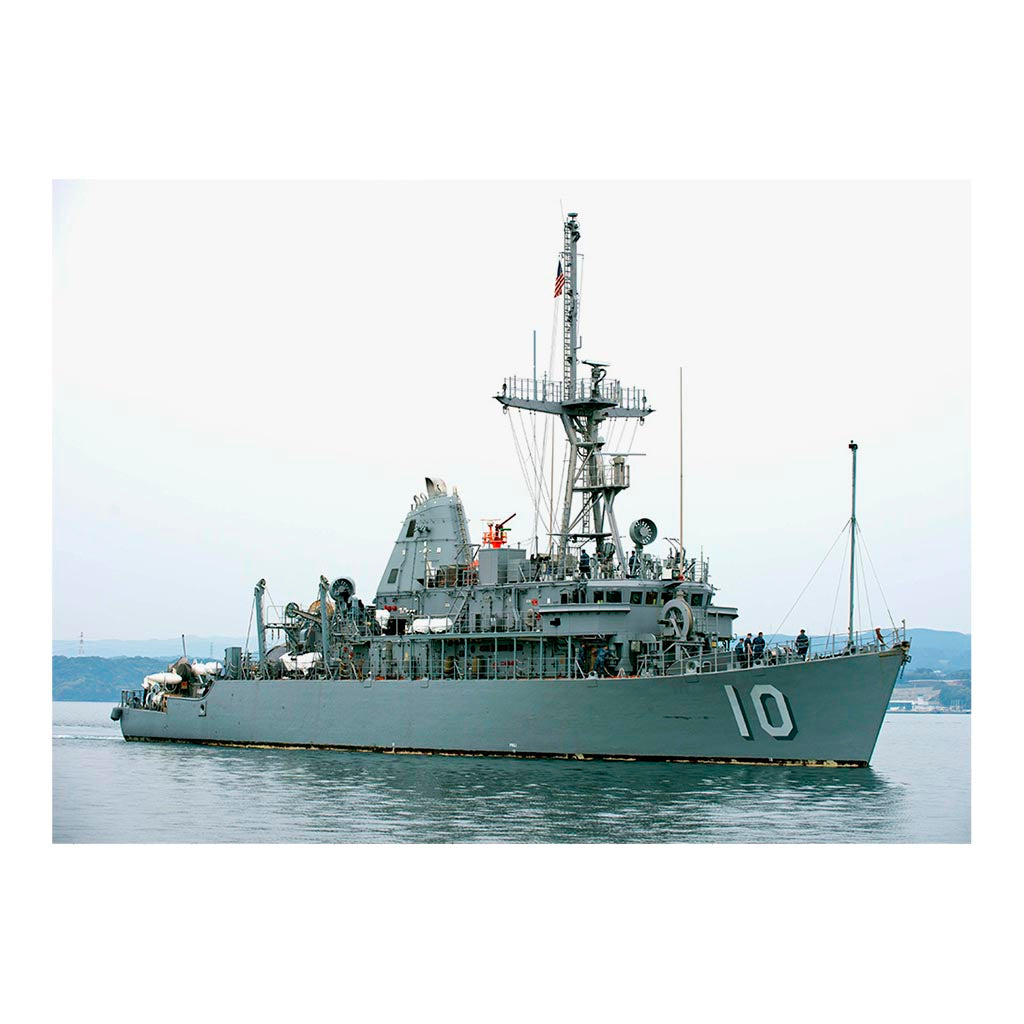 Mine Countermeasures Ship USS Warrior (MCM 10) Arrives At Sasebo, Japa ...