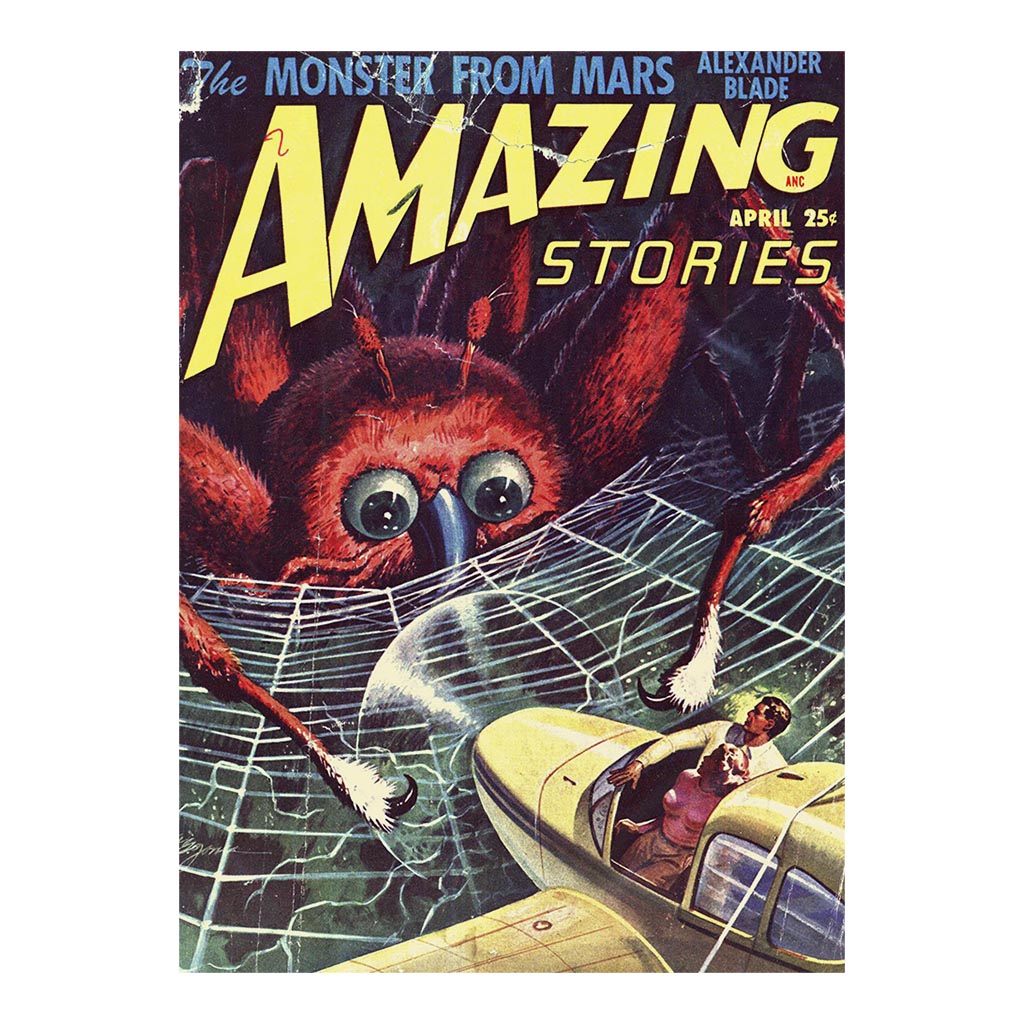 The Monster From Mars Pulp Fiction Jigsaw Puzzle – Puzzle Rabbit