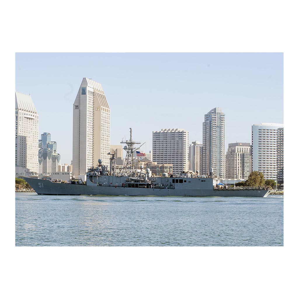 Guided-missile Frigate USS Gary (FFG 51) Departs Naval Base San Diego ...